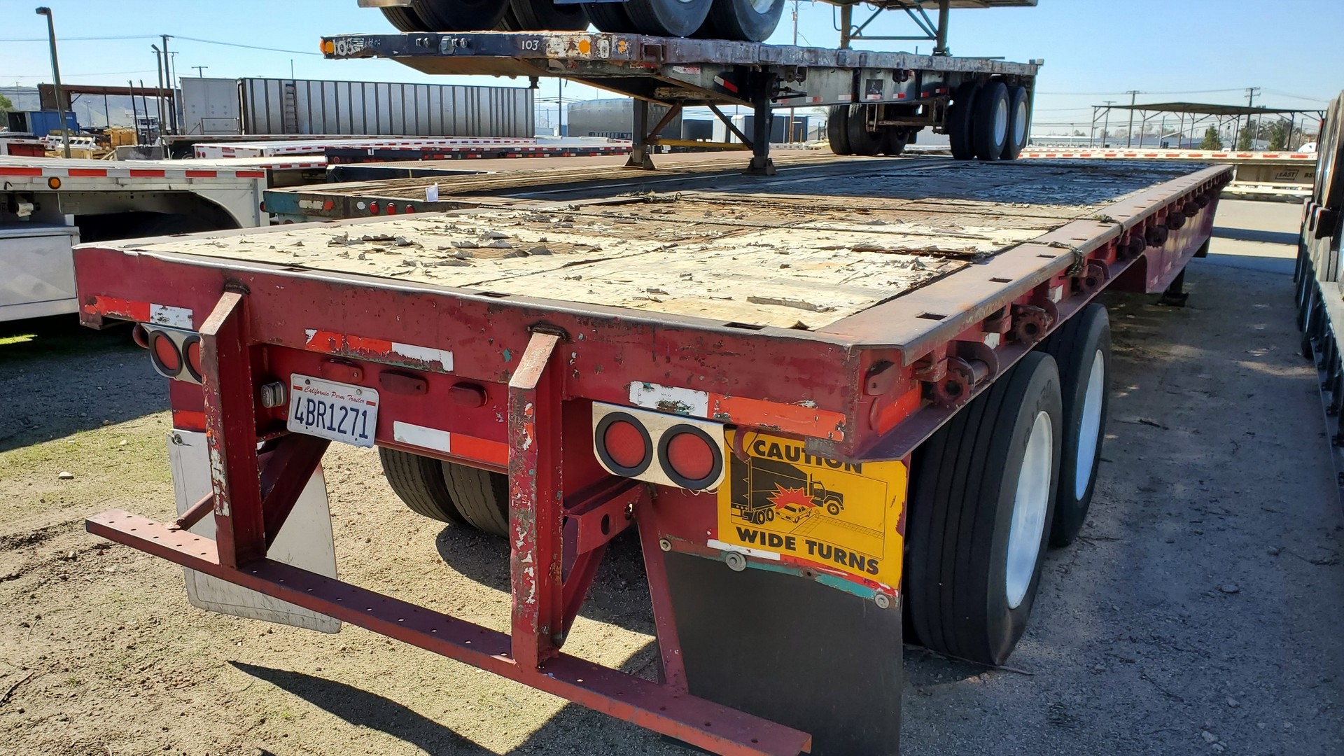 1985.0 Pike Flatbed 15625 - New & Used Semi Trailers for Sale & Lease