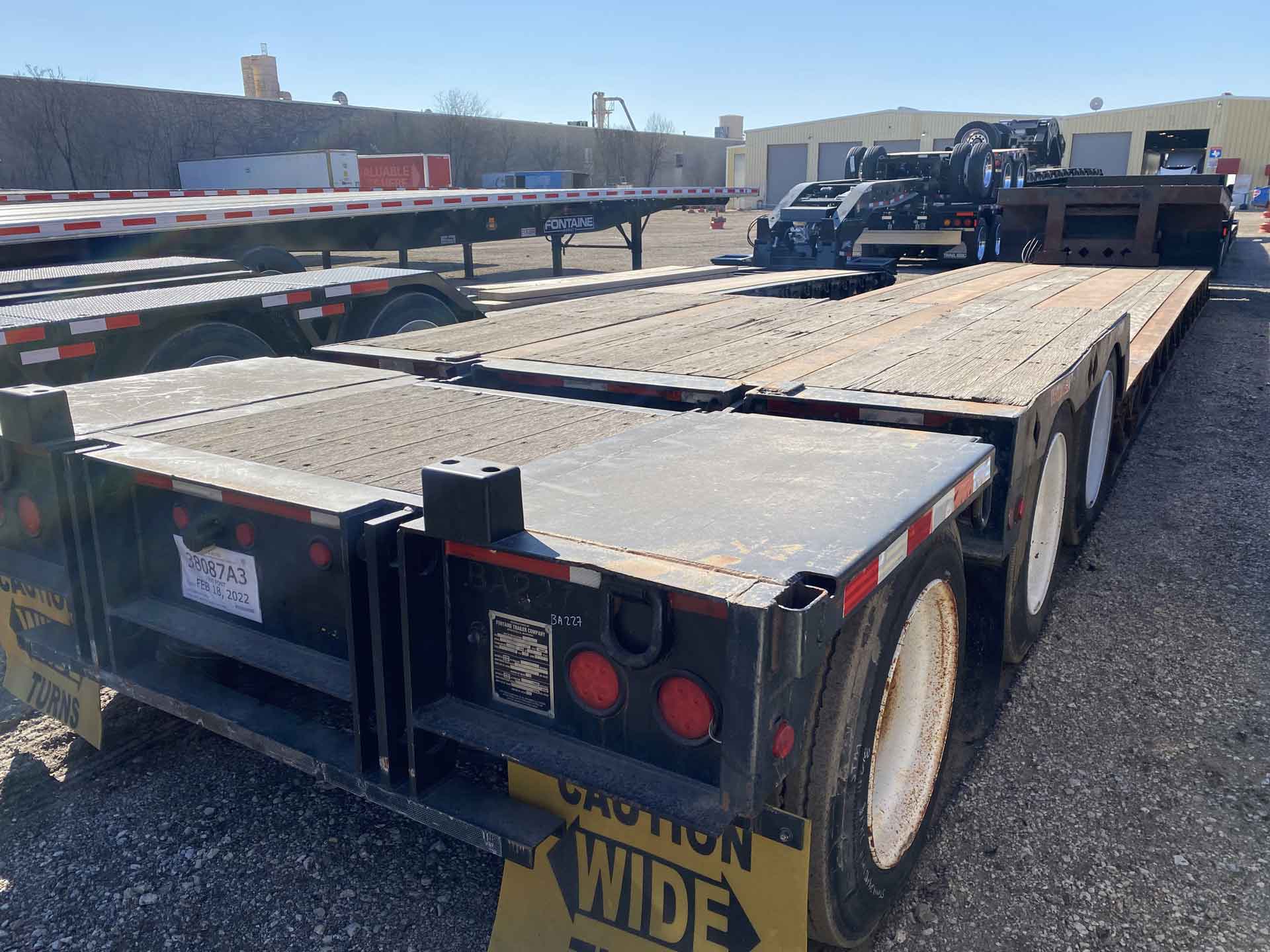 1995 FONTAINE Extendable Double Drop Deck 17986 - New & Used Semi ...