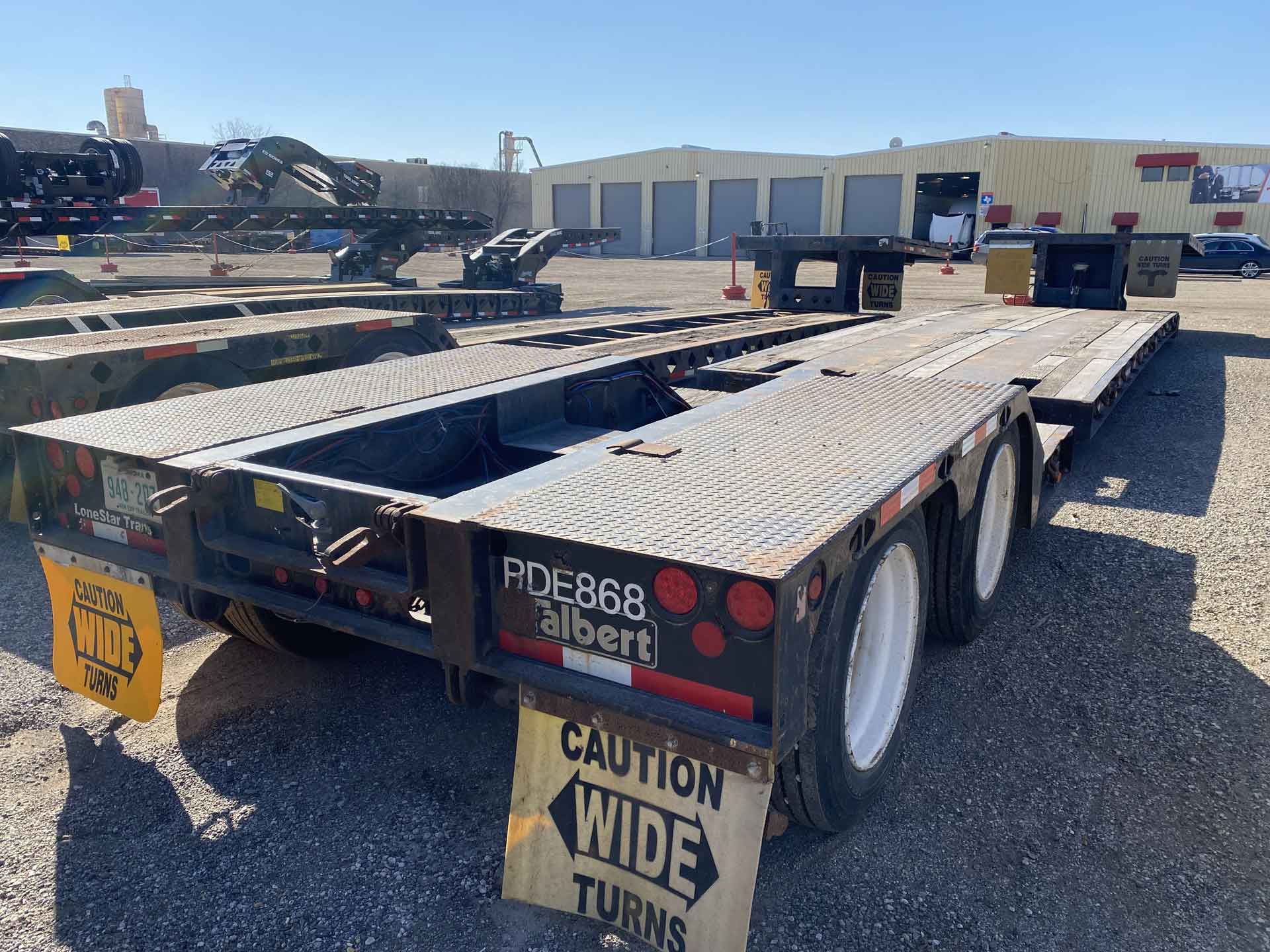 2002 Talbert Extendable Double Drop Deck 18037 - New & Used Semi ...