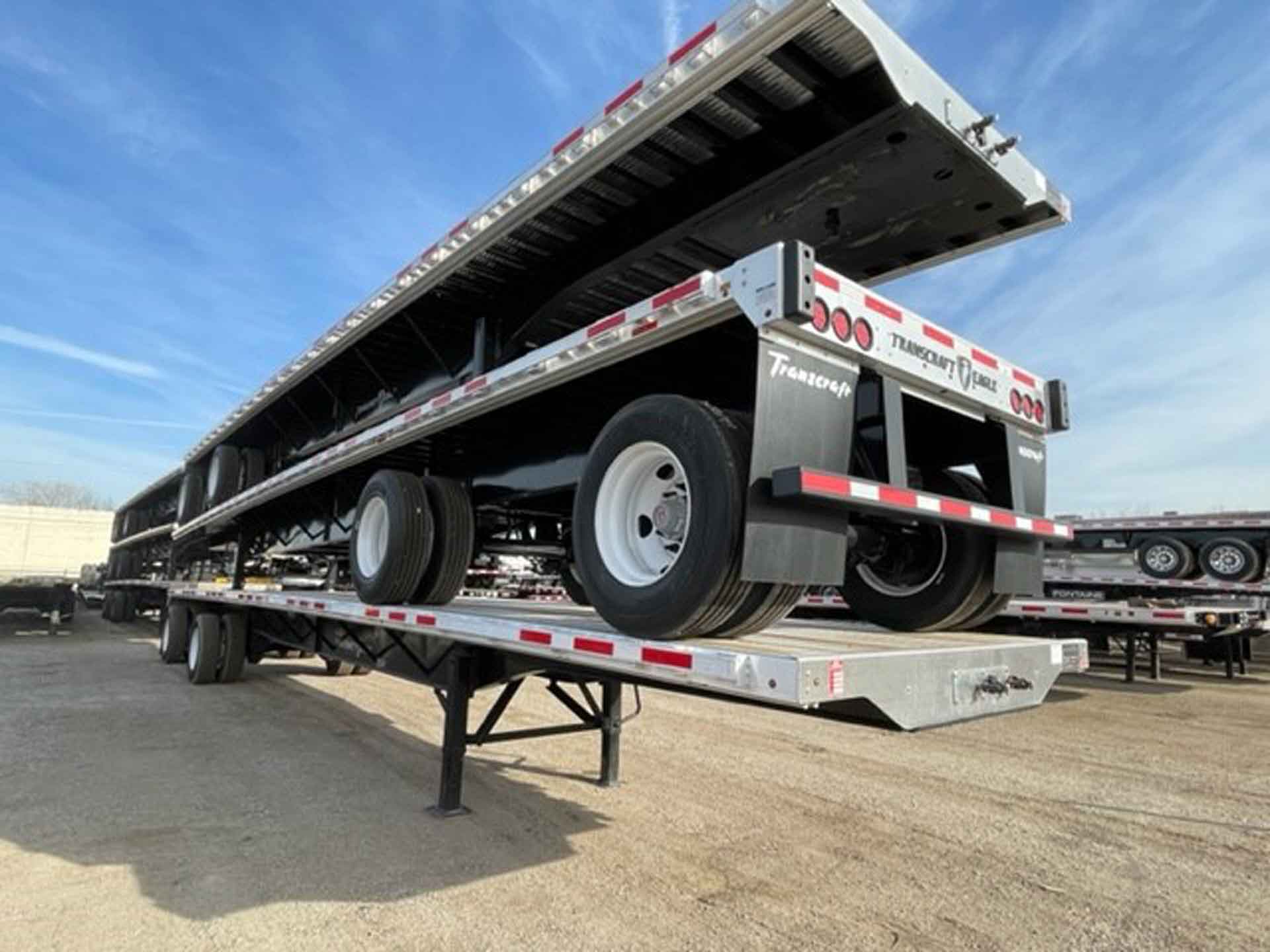 2023 TRANSCRAFT Flatbed 19275 - New & Used Semi Trailers for Sale & Lease