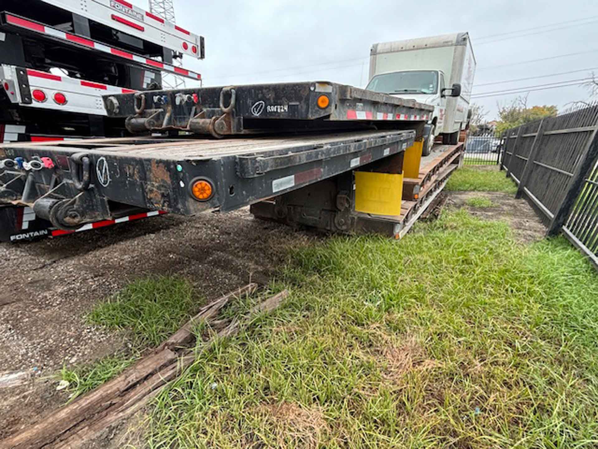 2001 FONTAINE Extendable Double Drop Deck Extendable Double Drop 24154 ...