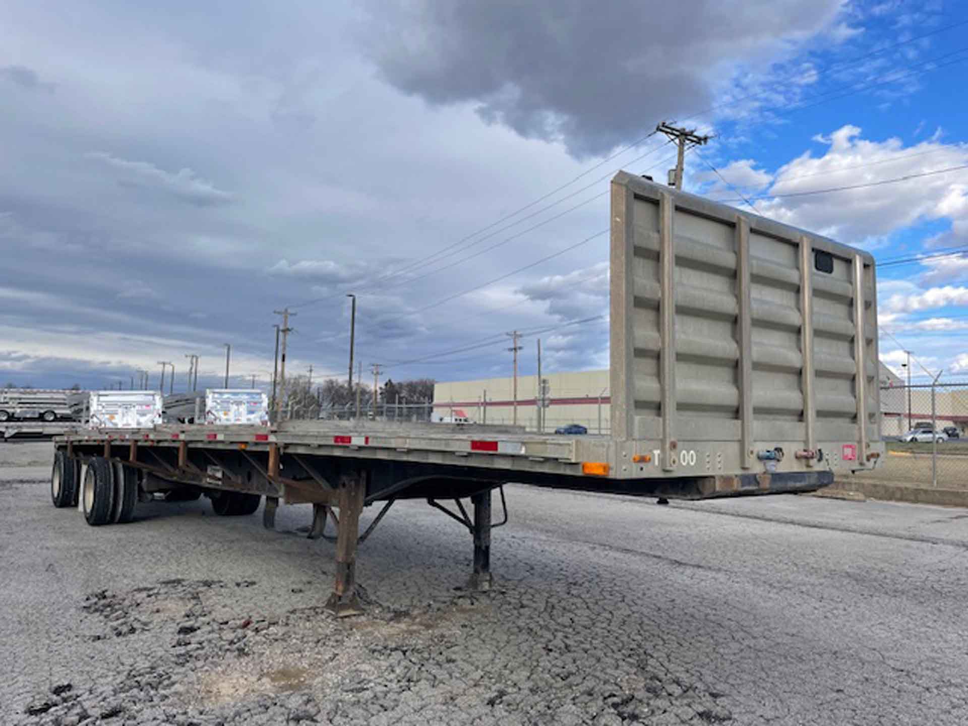 2000 TRANSCRAFT Flatbed 24379 - New & Used Semi Trailers for Sale & Lease